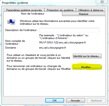 Integration AD via Profwiz | Wiki Service Numérique aux Usagers